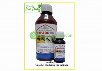 Thuốc diệt muỗi và côn trùng Cypado 25 EC 100ML